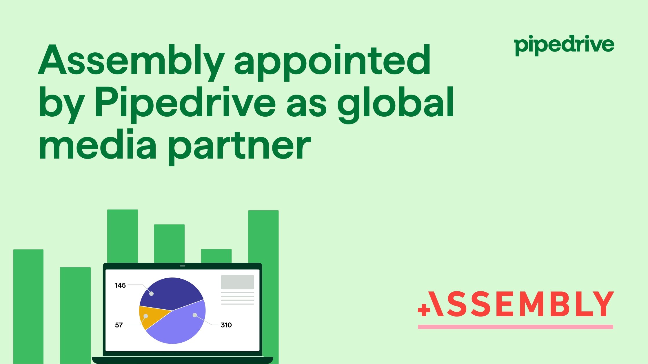 Assembly appointed by tech unicorn Pipedrive as global media partner | Pipedrive