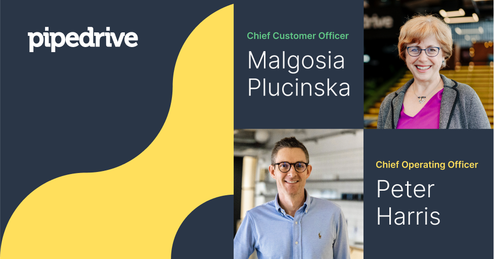 Pipedrive Strengthens Executive Team with Two Industry Veterans | Pipedrive