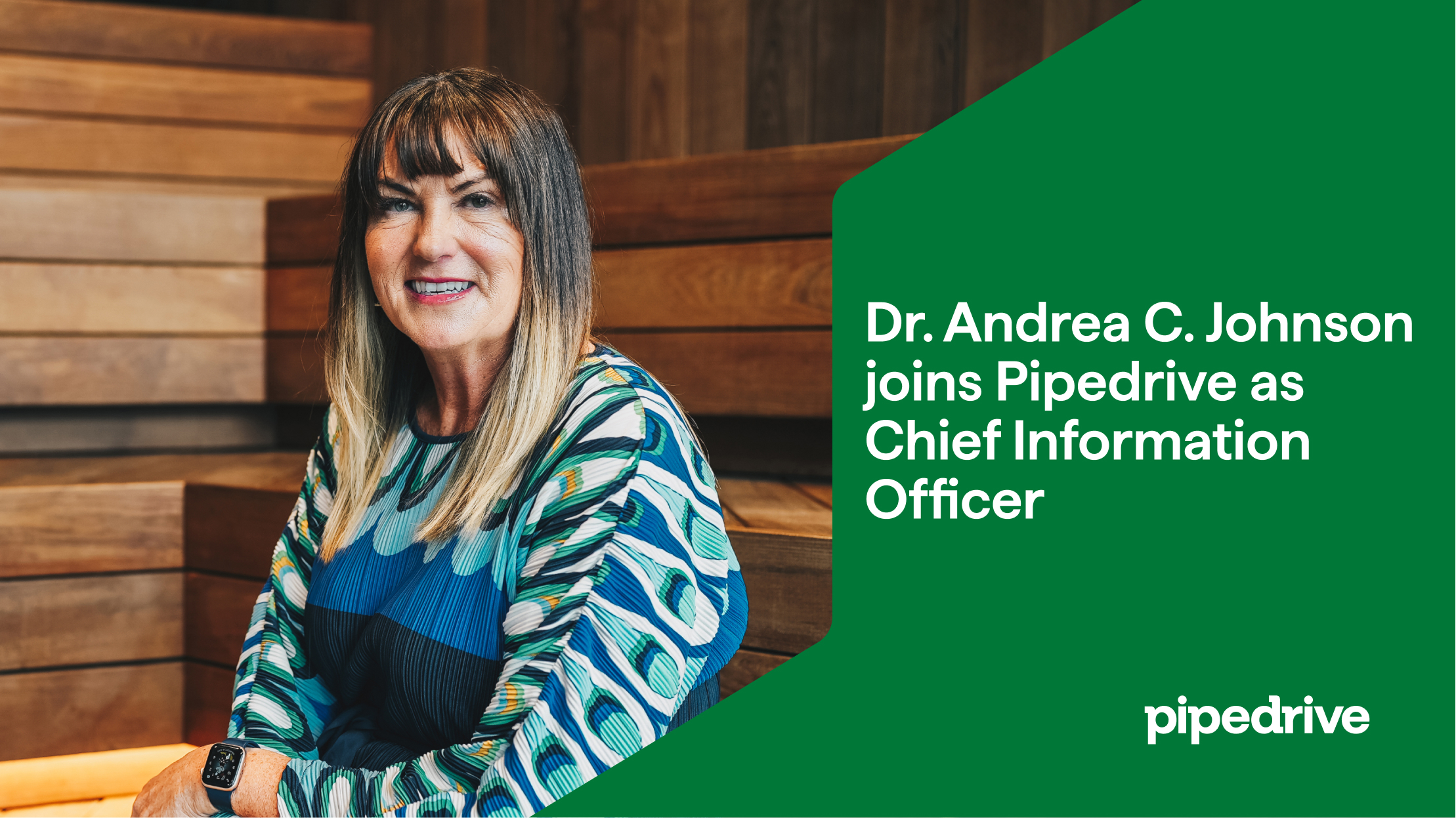 Dr. Andrea C. Johnson Joins Pipedrive as Chief Information Officer ...