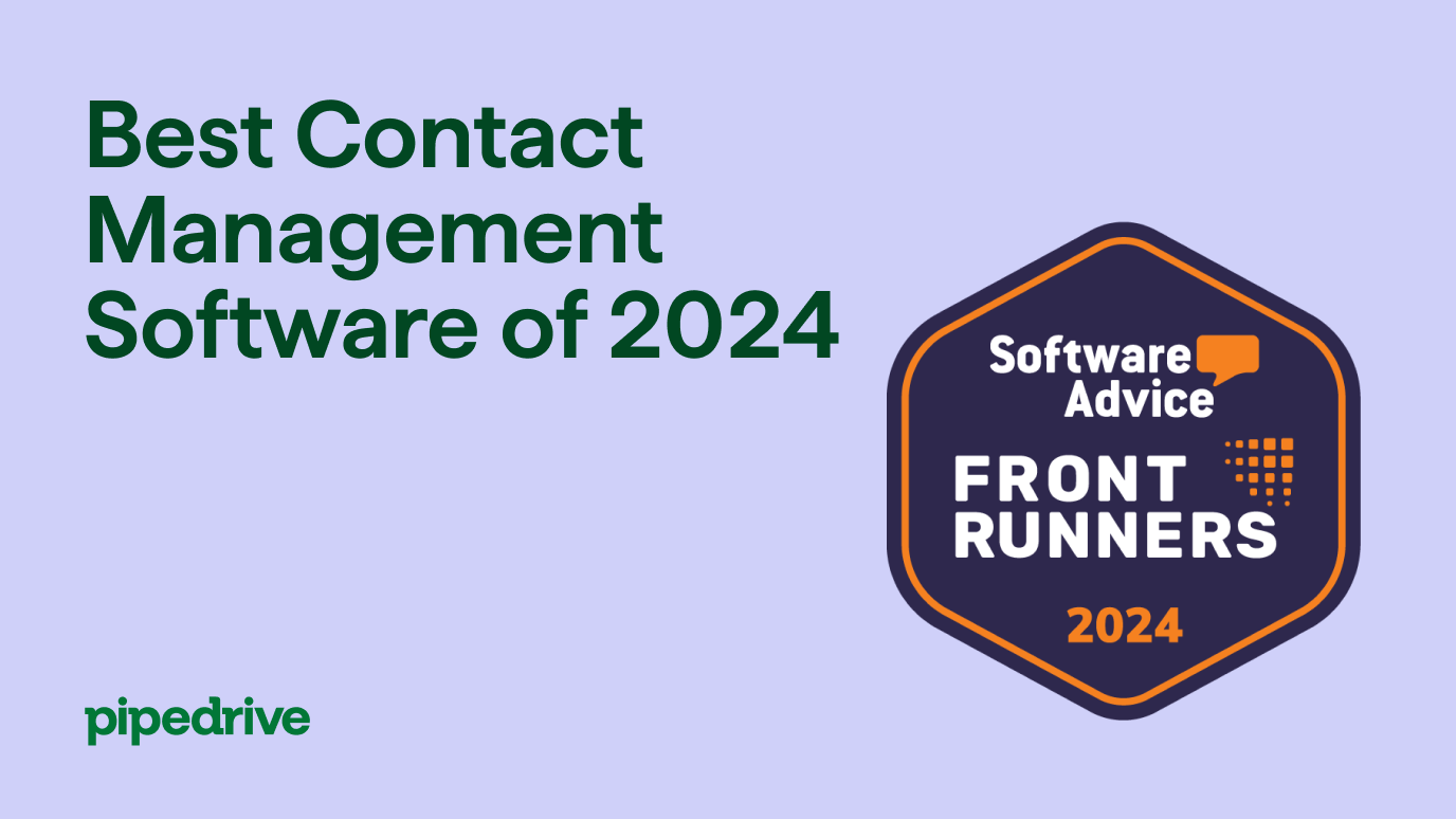 Pipedrive included in Software Advice’is FrontRunners report for Best ...
