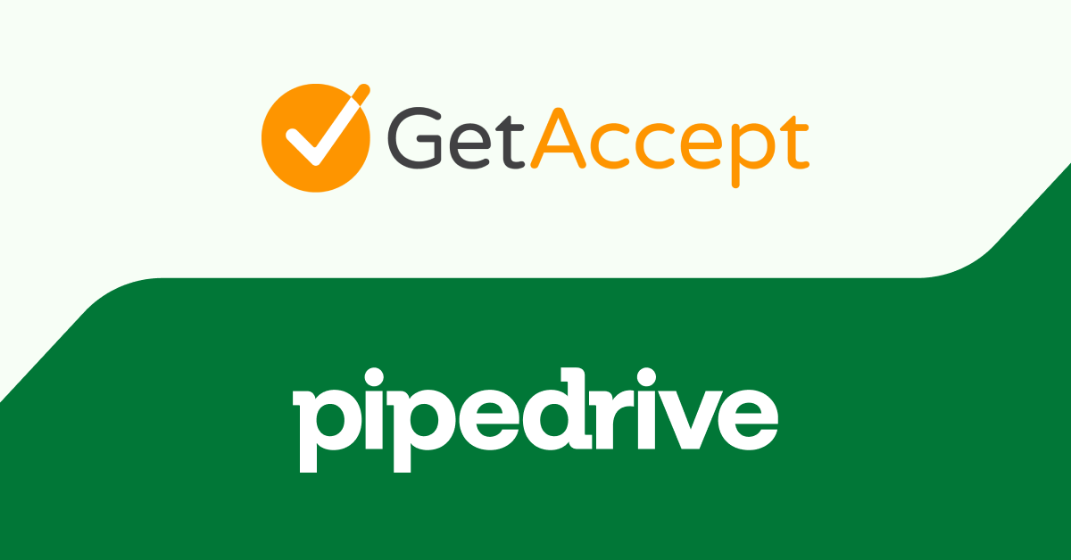 Utiliser GetAccept avec le CRM Pipedrive | Pipedrive | Pipedrive