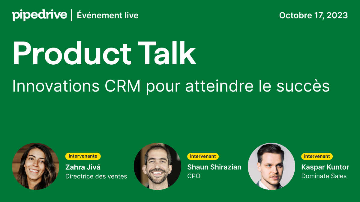 Pipedrive Product Talk 2023 | Pipedrive