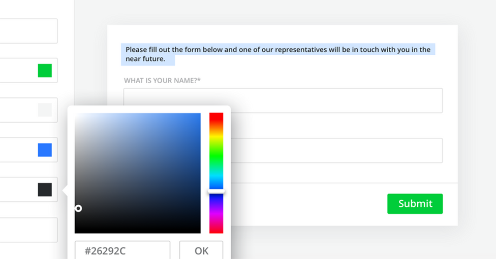 Formulários web: criativo e mais rápido | Pipedrive