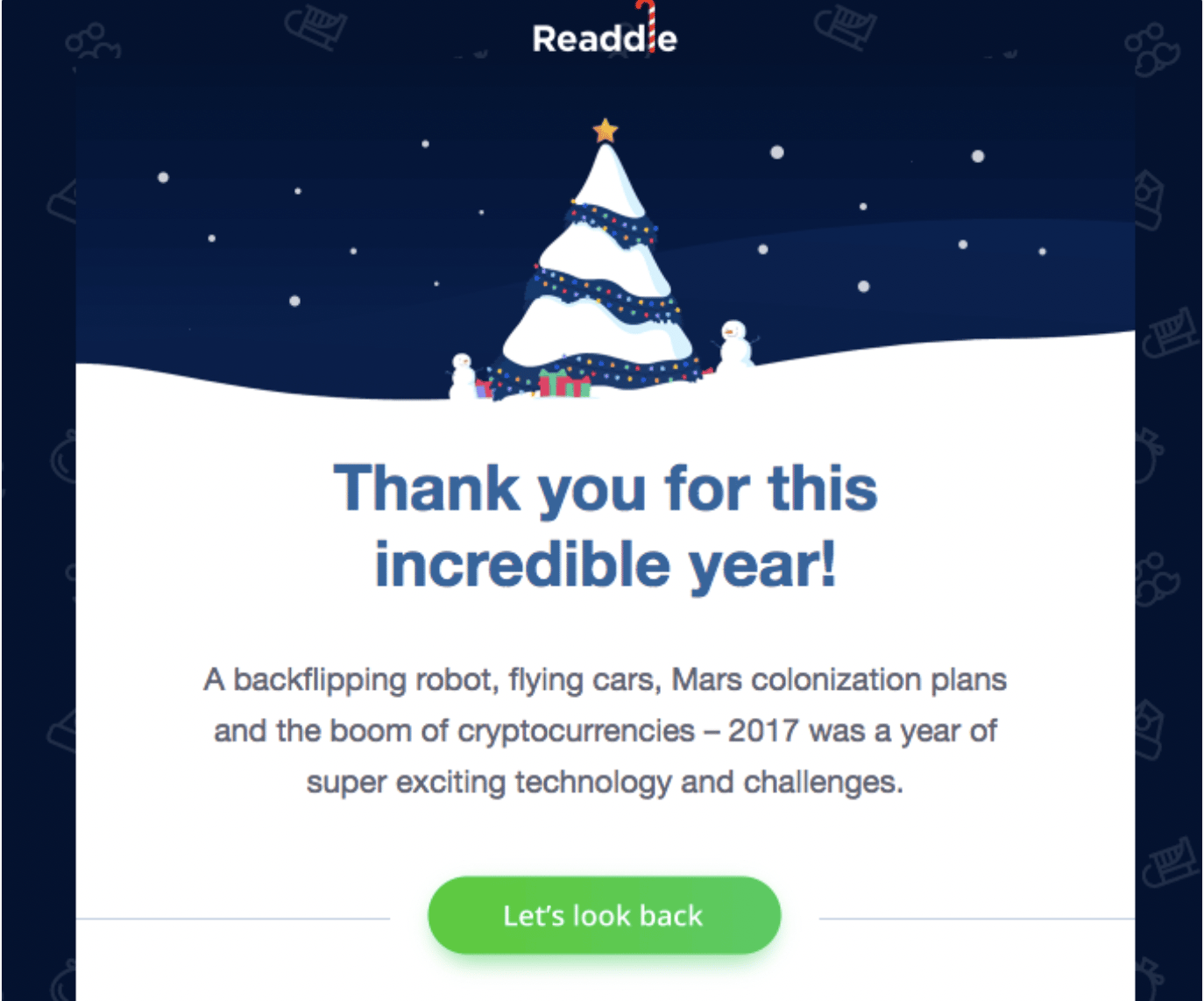 Christmas Emails Holiday Email Pipedrive