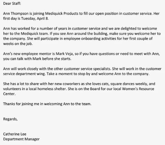 Email Announcements Business Announcement Emails Examples Templates Pipedrive